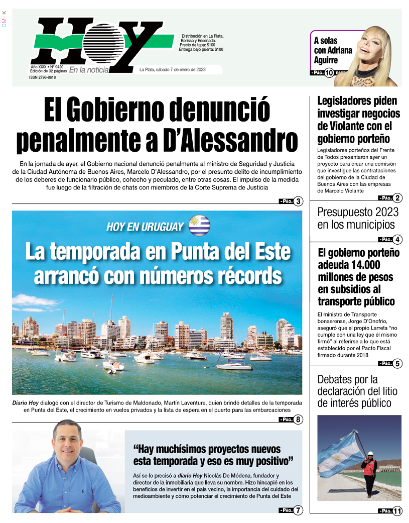 Edición Impresa - Diario Hoy