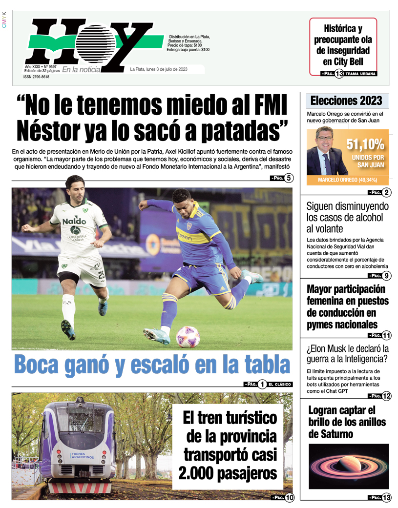 Edición Impresa - Diario Hoy