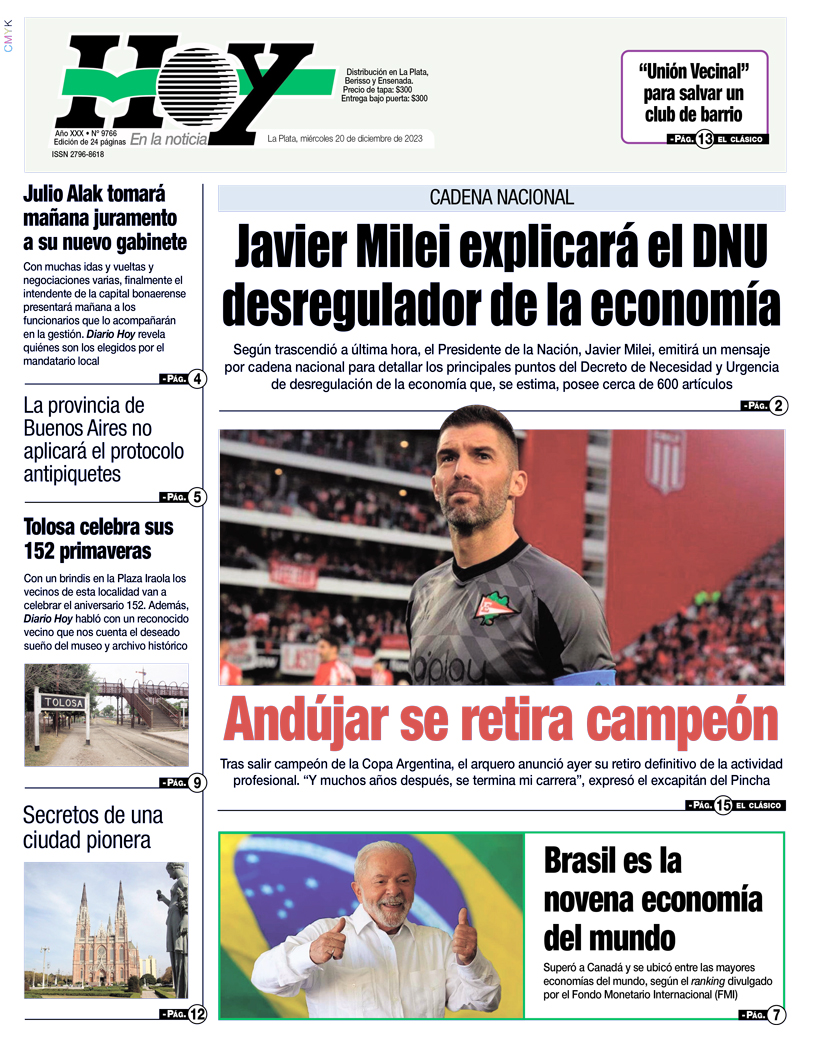 Edición Impresa - Diario Hoy