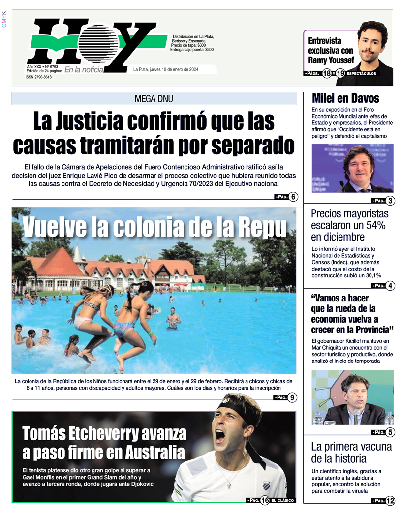 Edición Impresa - Diario Hoy
