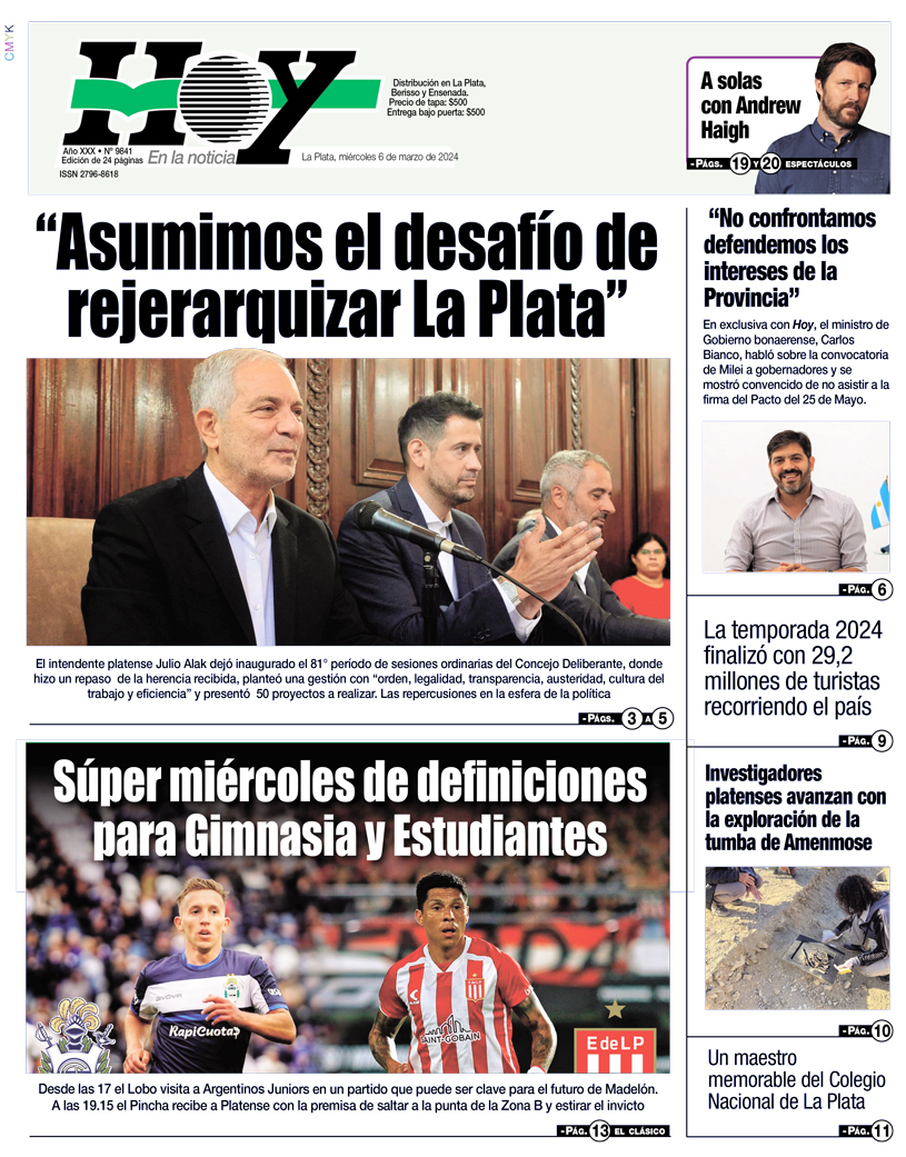 Edición Impresa - Diario Hoy