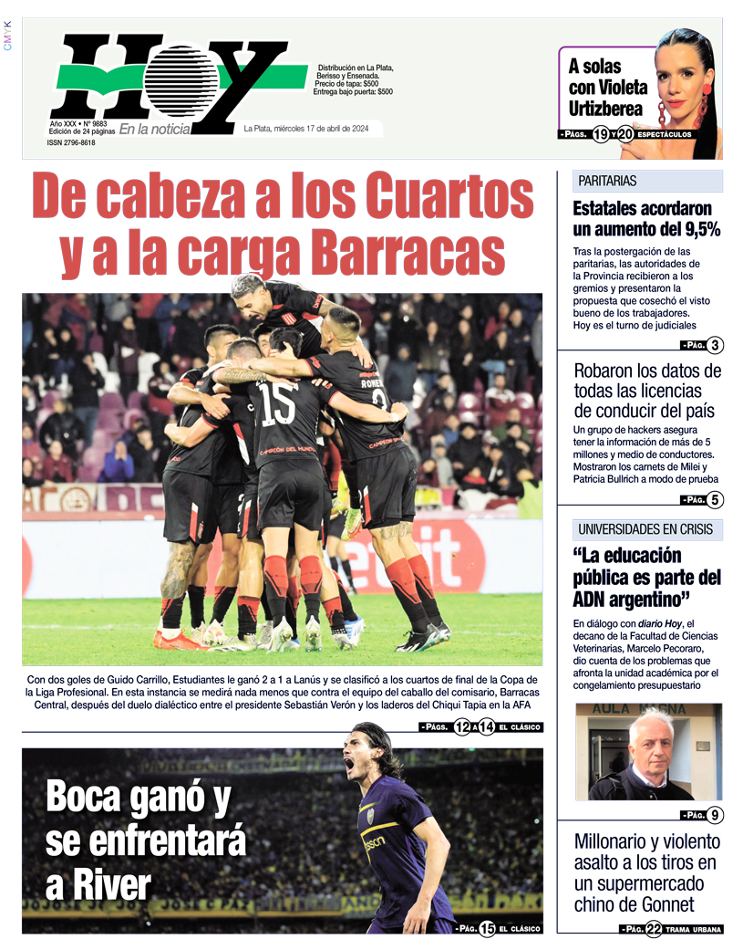 Edición Impresa - Diario Hoy