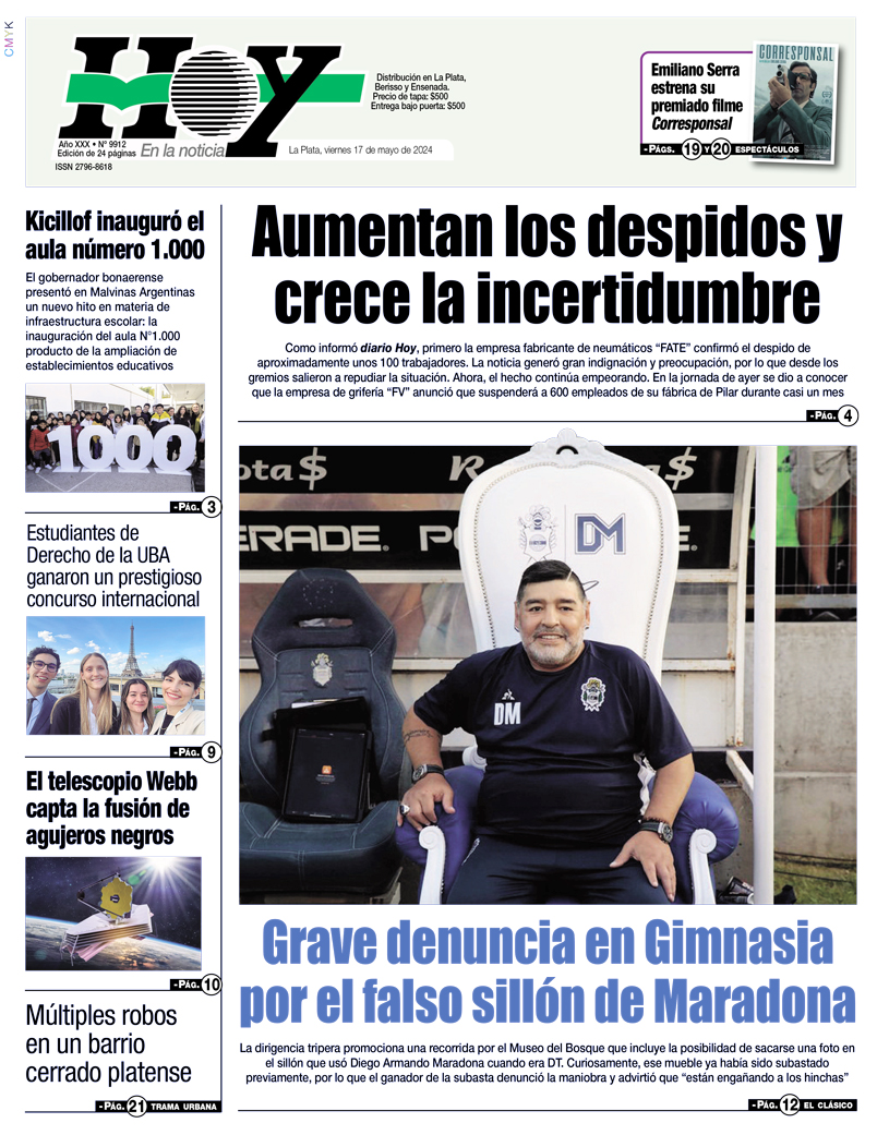 Edición Impresa - Diario Hoy