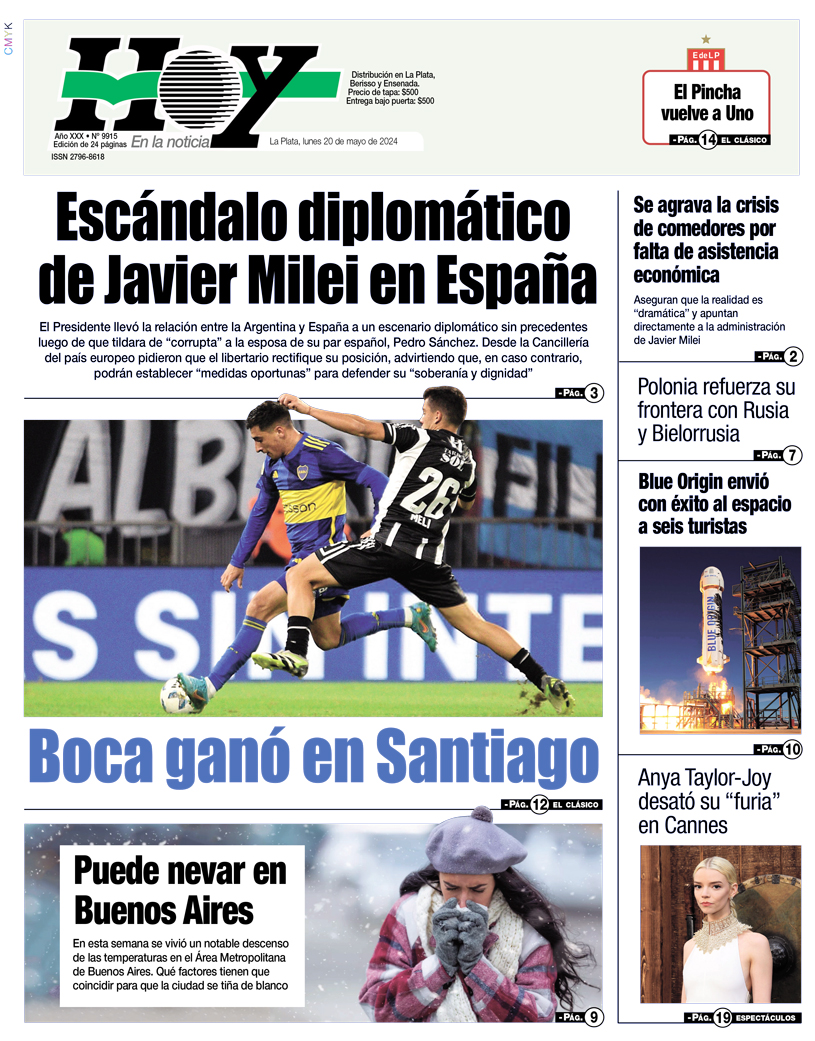 Edición Impresa - Diario Hoy