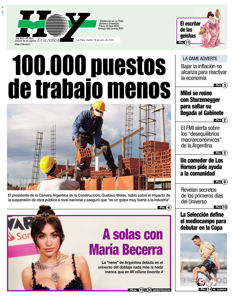 Edición Impresa - Diario Hoy
