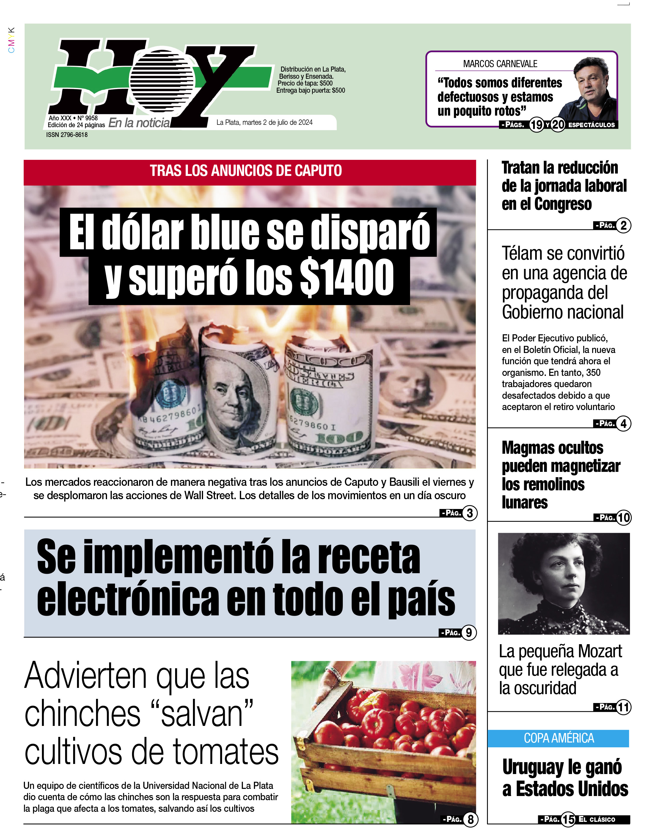 Edición Impresa - Diario Hoy