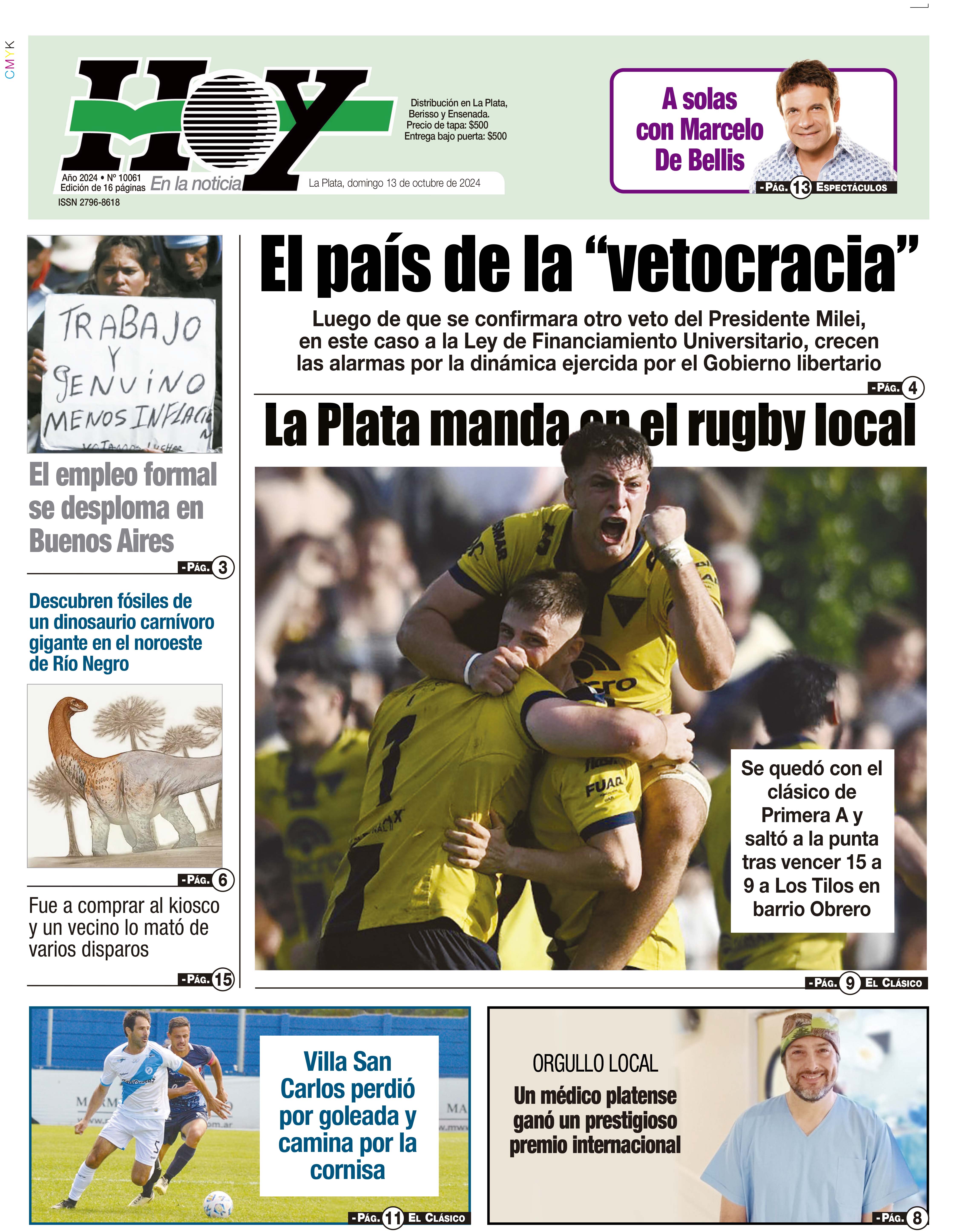 Edición Impresa - Diario Hoy