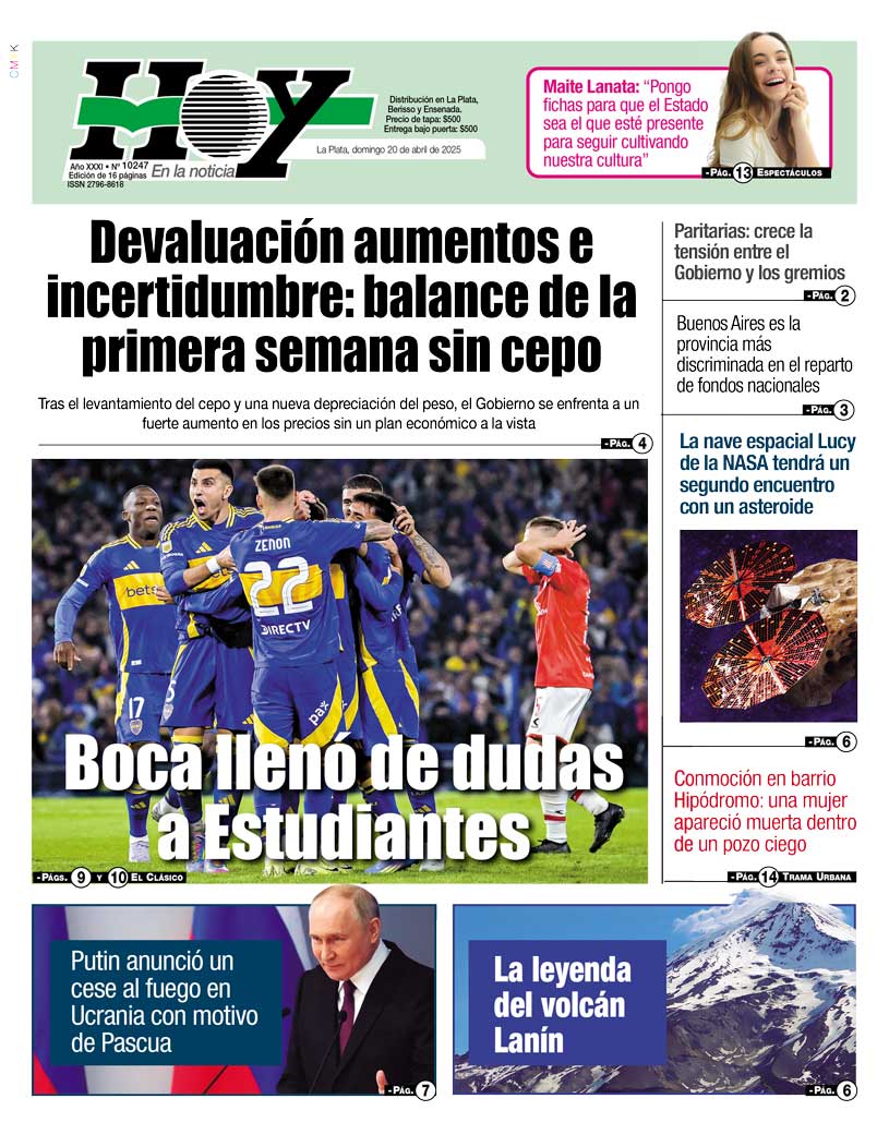 Edición Impresa - Diario Hoy