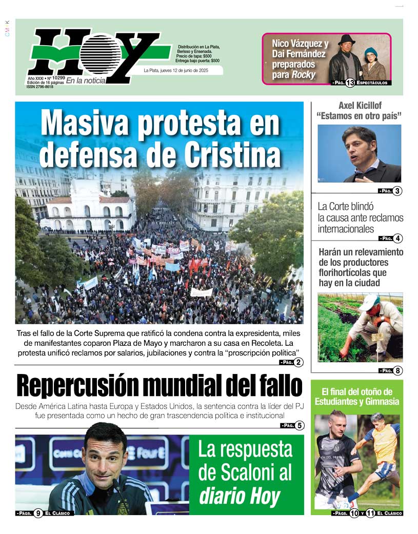 Edición Impresa - Diario Hoy
