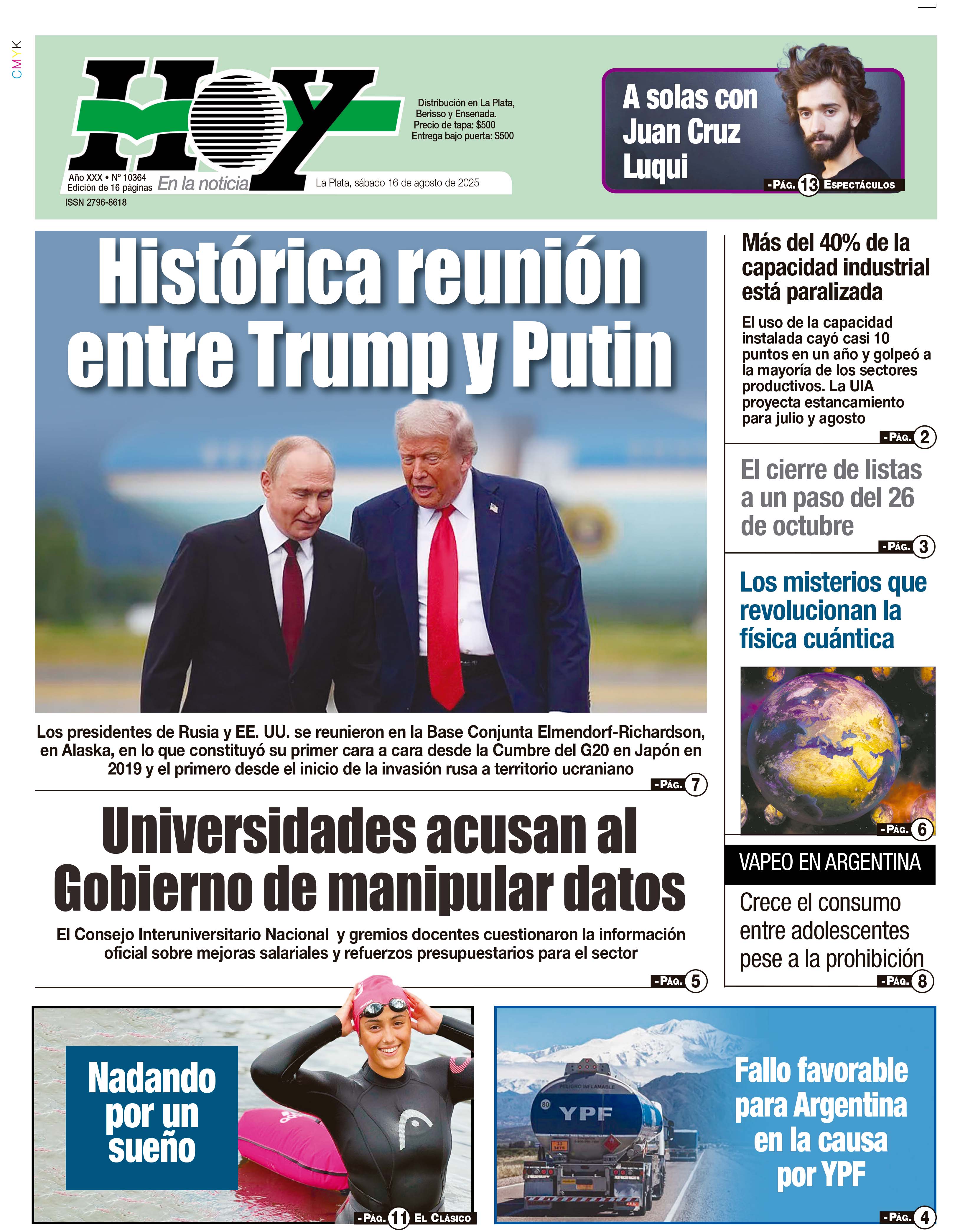 Edición Impresa - Diario Hoy